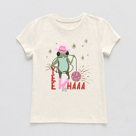 Click here for Thereabouts Little & Big Kid Girls Round Neck Shor... prices