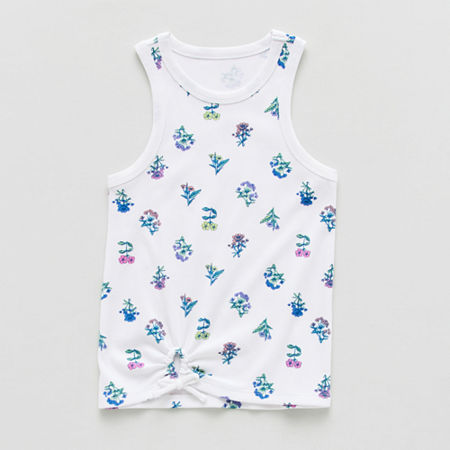 Click here for Thereabouts Little & Big Kid Girls Scoop Neck Slee... prices