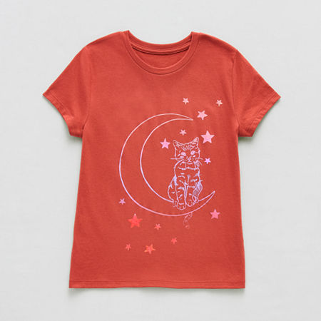 Click here for Thereabouts Little & Big Kid Girls Round Neck Shor... prices