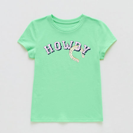 Click here for Thereabouts Little & Big Kid Girls Round Neck Shor... prices