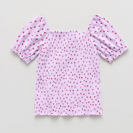 Click here for Thereabouts Little & Big Kid Girls Square Neck Sho... prices