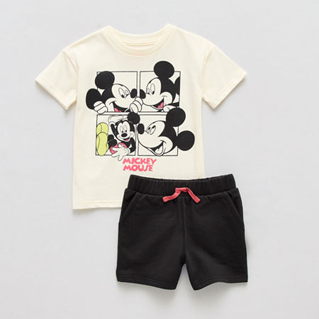 Click here for Toddler Boys Mickey Mouse 2-pc. Short Set  4t  Bei... prices