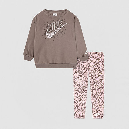 Click here for Nike Little Girls 2-pc. Legging Set  6  Pink prices