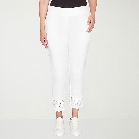 Click here for Alfred Dunner Mykonos Womens Straight Mid Rise Pul... prices