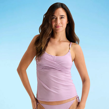 Click here for Mynah Womens Lined Tankini Swimsuit Top  X-small... prices