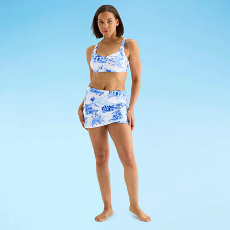 Click here for Liz Claiborne Womens Swim Skirt  8  Blue prices
