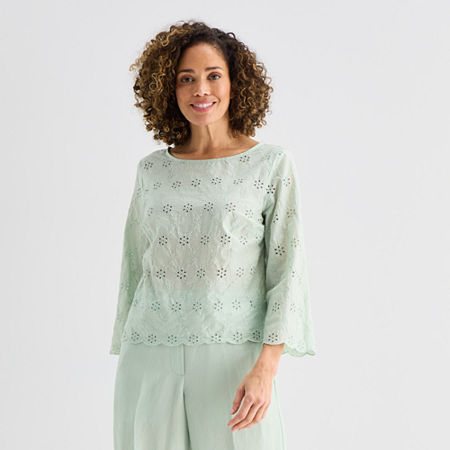 Click here for Liz Claiborne Womens Long Sleeve Blouse  Xx-large... prices