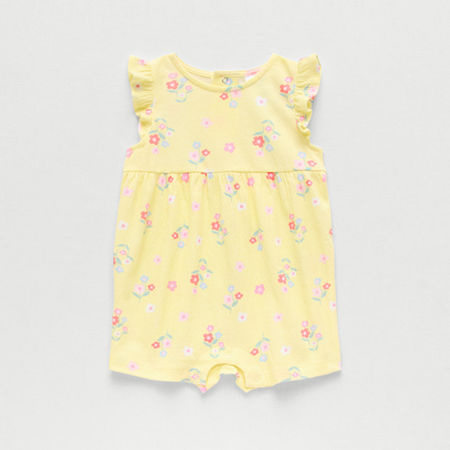 Click here for Okie Dokie Baby Girls Sleeveless Floral Romper  24... prices