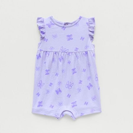 Click here for Okie Dokie Baby Girls Sleeveless Floral Romper  Ne... prices