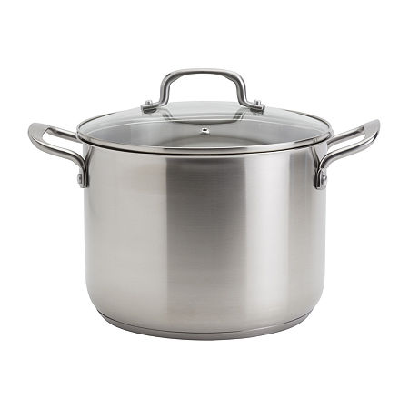 Click here for Jenny Martinez Stainless Steel 8-qt. Stockpot  One... prices