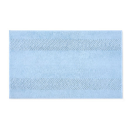 Click here for Fieldcrest Luxury Cotton Bath Rug  One Size  Blue prices
