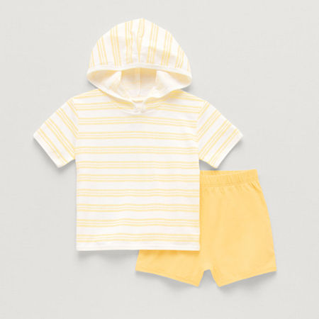 Click here for Okie Dokie Baby Boys 2-pc. Short Set  3 Months  Wh... prices