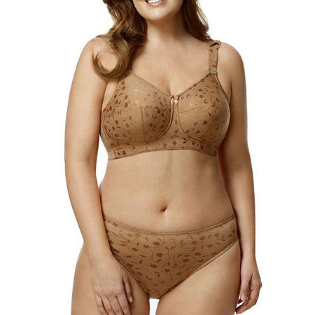 Click here for Elila Jacquard Panty  4x  Brown prices