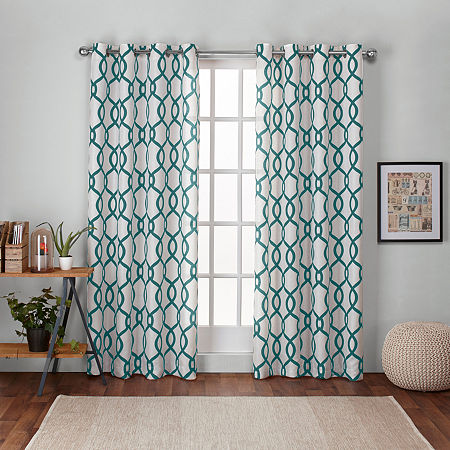 Click here for Exclusive Home Curtains Kochi Grommet Top Light-Fi... prices