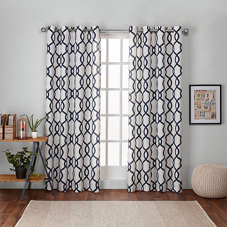 Click here for Exclusive Home Curtains Kochi Grommet Top Light-Fi... prices
