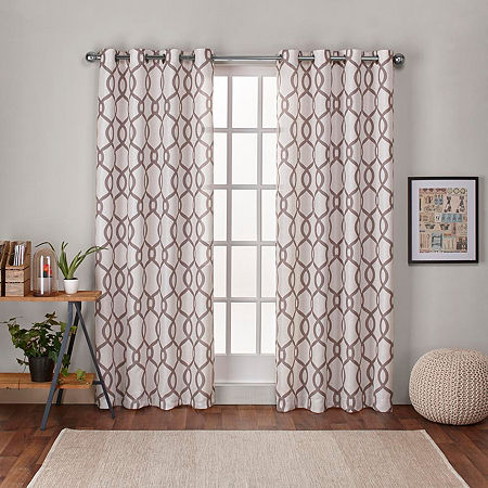 Click here for Exclusive Home Curtains Kochi Grommet Top Light-Fi... prices