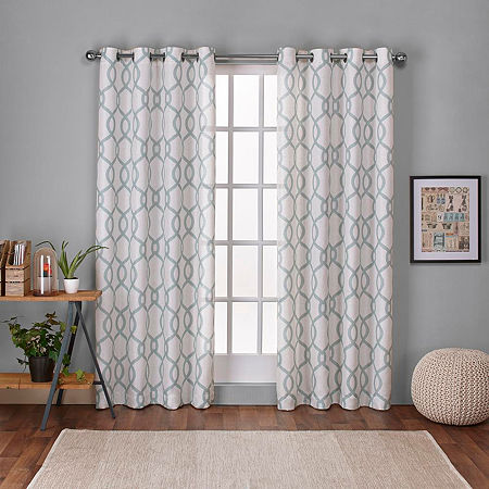 Click here for Exclusive Home Curtains Kochi Grommet Top Light-Fi... prices