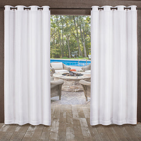 Click here for Exclusive Home Curtains Miami Grommet Top Light-Fi... prices