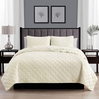 Swift Home Lightweight Oversized Diamond Stitched Coverlet Bedspread