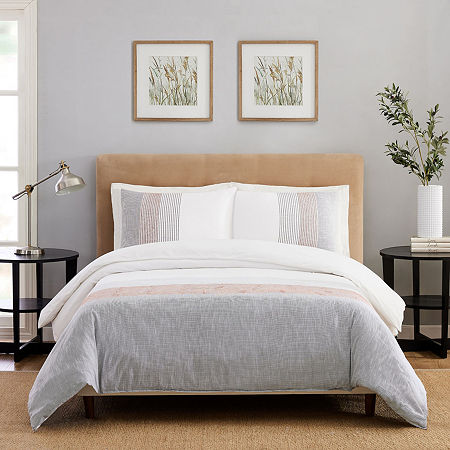 Click here for Laurel & Mayfair Holden 3-pc. Embroidered Duvet Co... prices