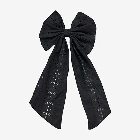 Click here for Arizona Lace Hair Bow  One Size  Black prices
