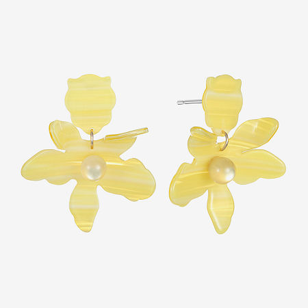 Click here for Bijoux Bar Gold Tone Womens Flower Hypoallergenic... prices