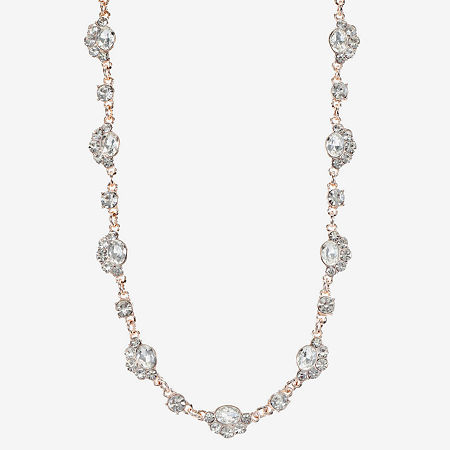 Click here for Monet Jewelry Rose Tone Womens 17 Inch Collar Neck... prices