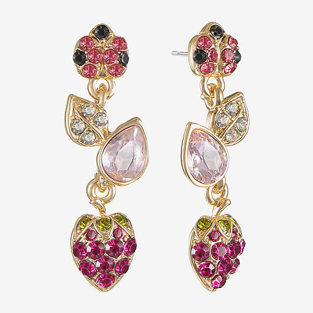 Click here for Monet Jewelry Gold Tone Strawberry Ladybug Womens... prices