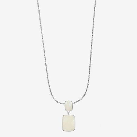 Click here for Liz Claiborne Womens Rectangular 17 Inch Pendant N... prices