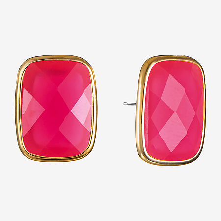 Click here for Liz Claiborne 25mm Rectangular Stud Earrings  One... prices