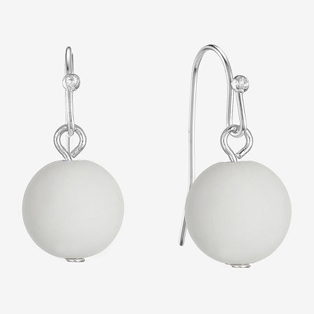 Click here for Liz Claiborne Matte Womens Round Drop Earrings  On... prices