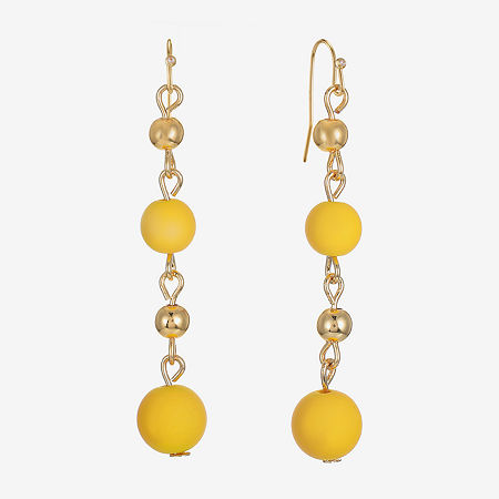 Click here for Liz Claiborne Matte Womens Round Drop Earrings  On... prices