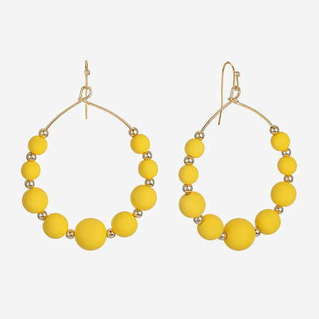 Click here for Liz Claiborne Matte Womens Round Drop Earrings  On... prices