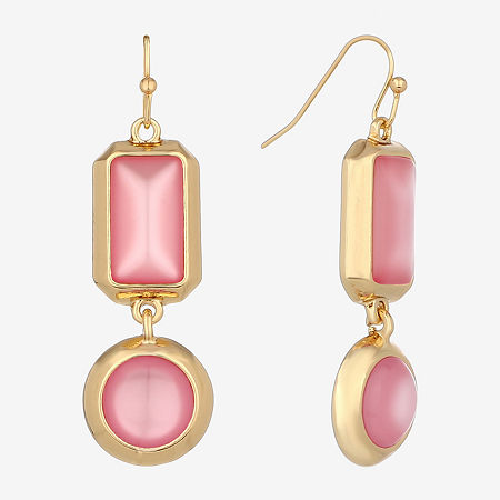Click here for Liz Claiborne Womens Drop Earrings  One Size  Pink prices
