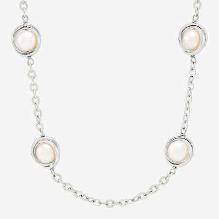 Click here for Limited Quantities! Womens White 18 Inch Strand Ne... prices