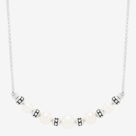 Click here for Limited Quantities! Womens White 18 Inch Strand Ne... prices