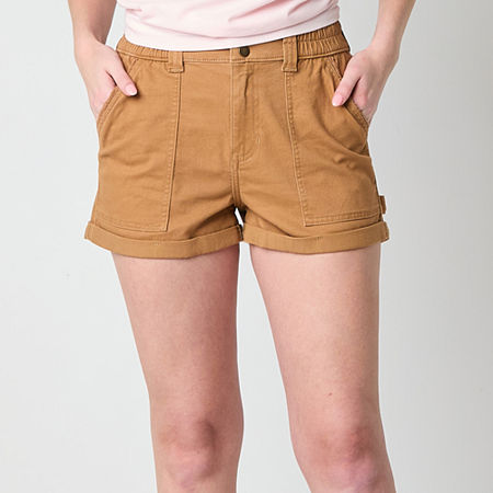 Click here for Arizona Womens High Rise-Juniors Midi Short  12  B... prices