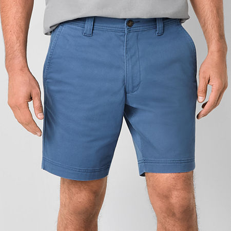 Click here for St. Johns Bay Mens 9 Stretch Fabric Chino Short  3... prices
