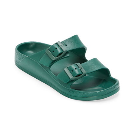 Click here for Mixit Womens Two Strap Sandals  7  Green prices