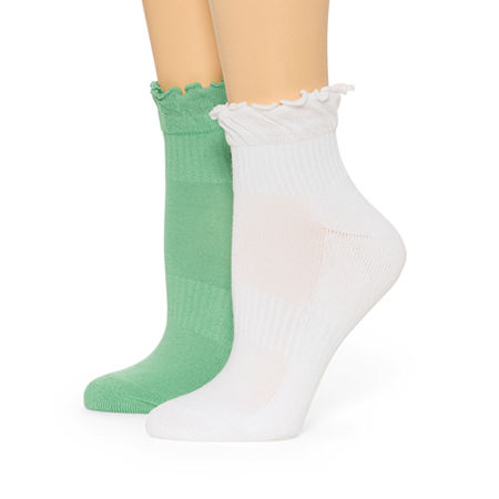 Click here for Arizona Lettuce Edge Womens Multi-Pack 2 Pair Low... prices