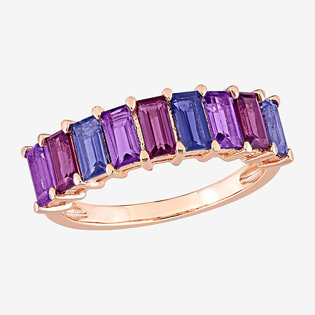 Click here for Womens Genuine Multi Color 18K Rose Gold Over Silv... prices