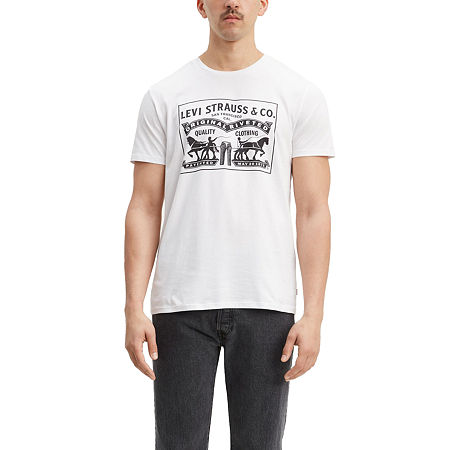 Click here for Levis Mens Crew Neck Short Sleeve Graphic T-Shirt... prices