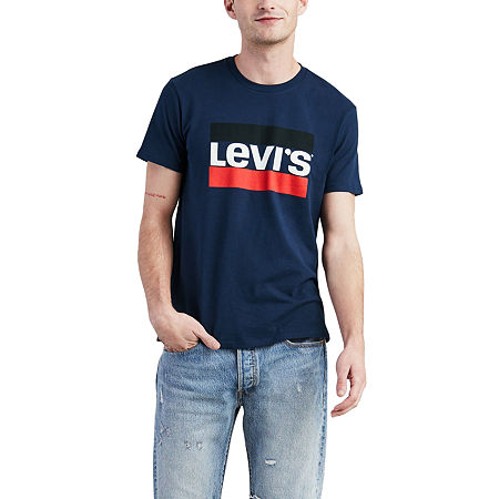 Click here for Levis Mens Crew Neck Short Sleeve Graphic T-Shirt... prices