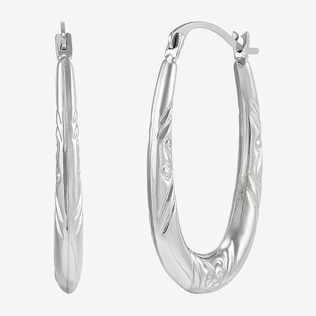 Click here for Womens 14K Gold 15.8mm Round Hoop Earrings  One Si... prices