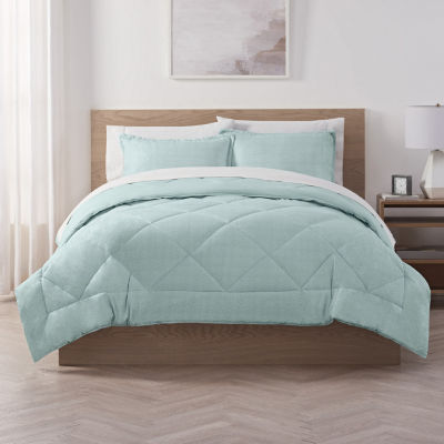 Serta Supersoft Cooling Midweight Comforter Set - JCPenney