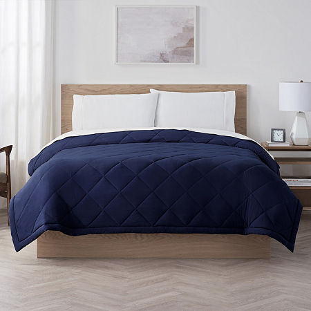 Click here for Serta Supersoft Blanket  One Size  Blue prices