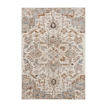 Mohawk Home Pyramus Cream Area Rug