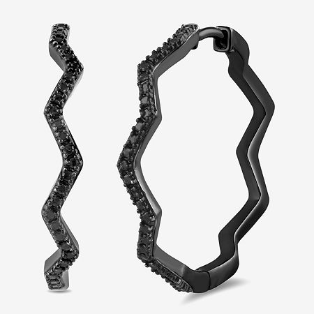 Click here for Midnight Black Zig-Zag Womens 1/10 CT. T.W. Natura... prices