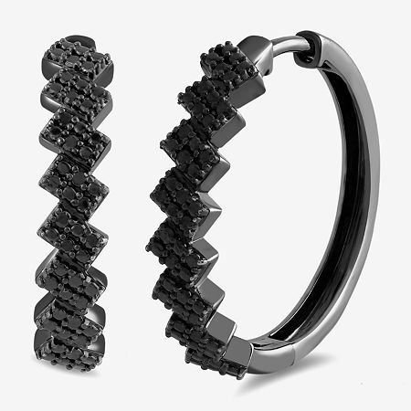 Click here for Midnight Black Zig-Zag Womens 1/5 CT. Natural Blac... prices