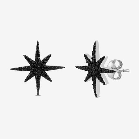 Click here for Midnight Black North Star 1/4 CT. T.W. Natural Bla... prices